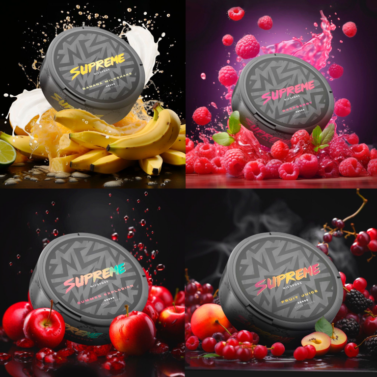 Supreme 4 Pack Bundle - The Snusfather