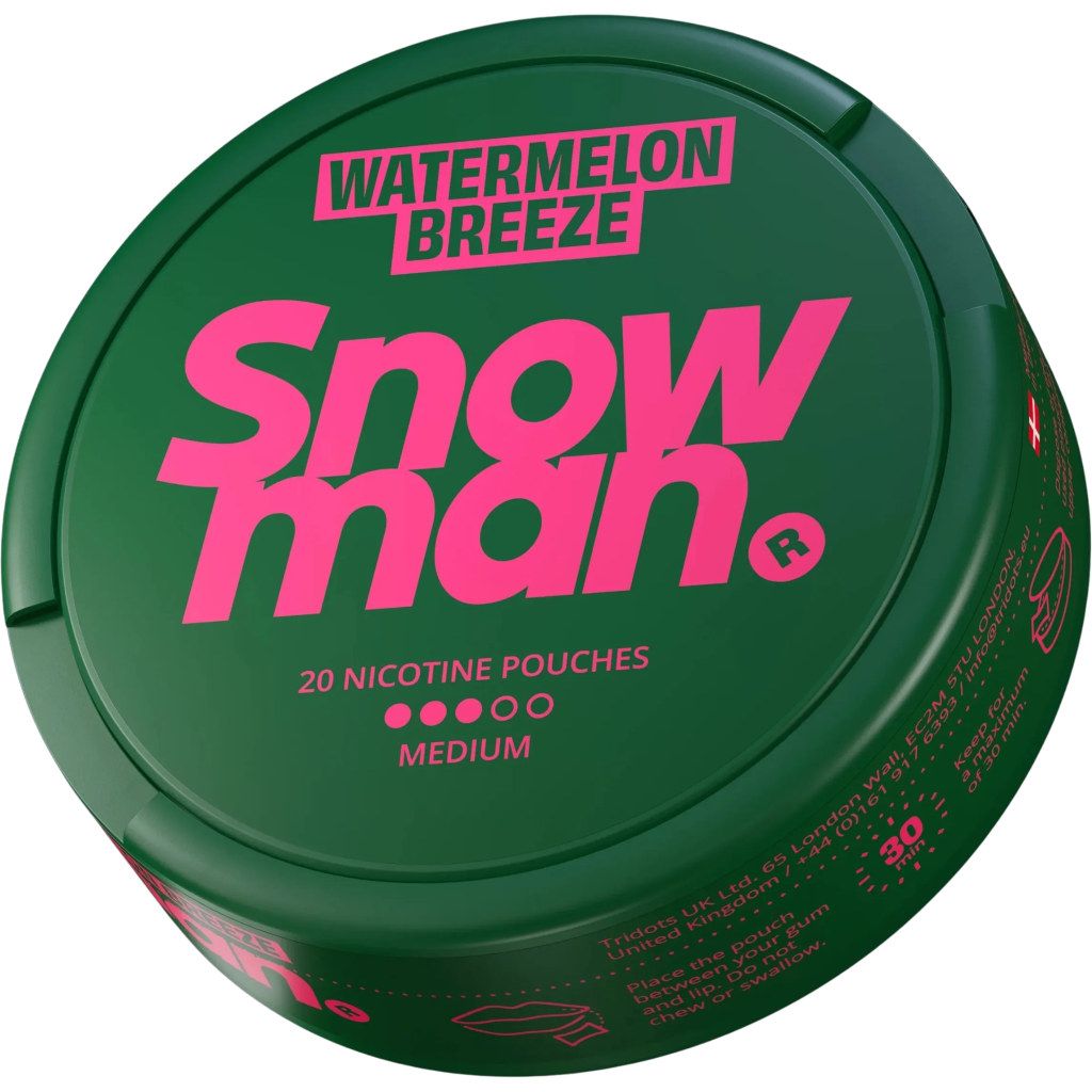 Snowman Watermelon Breeze 9mg - The Snusfather