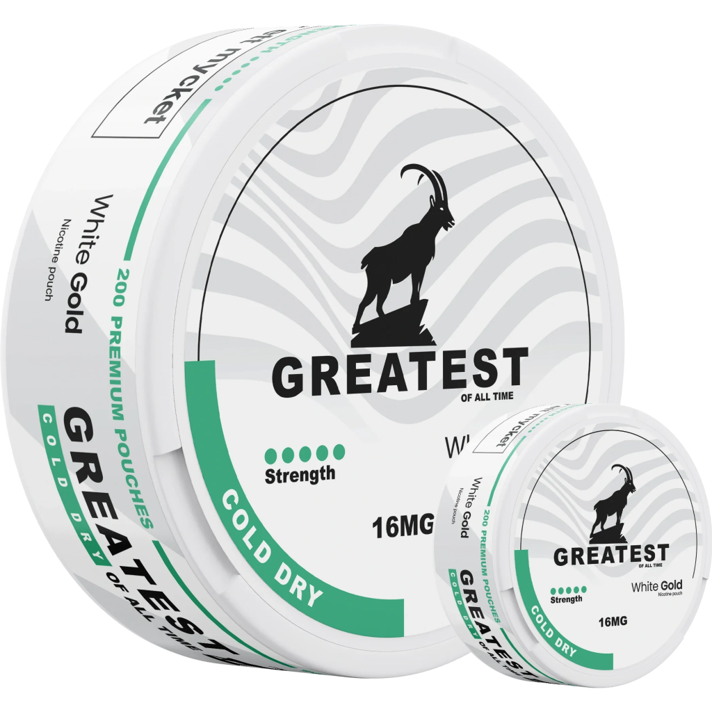 Greatest Cold Dry Mega Can 16mg - The Snusfather