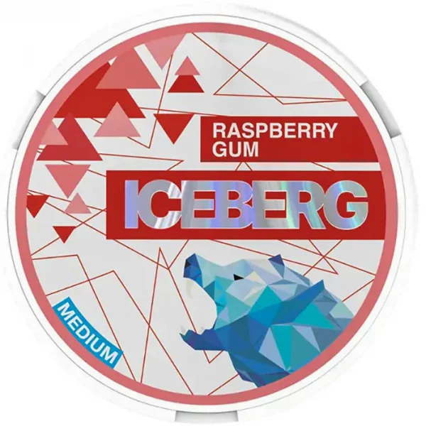 Iceberg Medium Raspberry Gum 20mg - The Snusfather