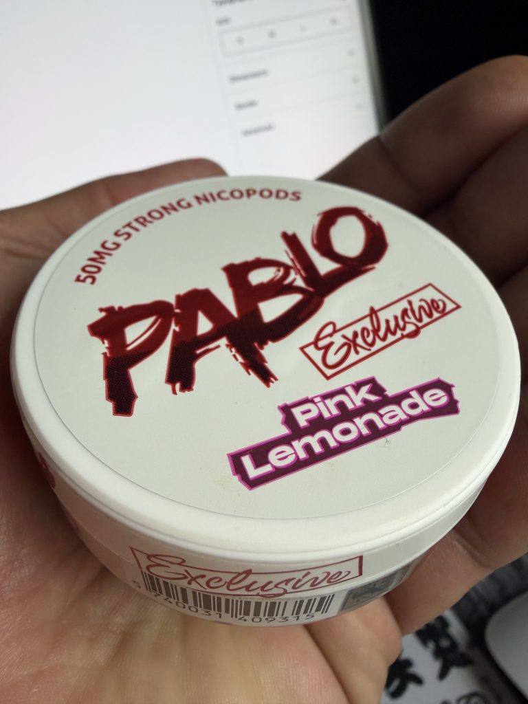 Pablo Pink Lemonade Snus: Full Review - The Snusfather
