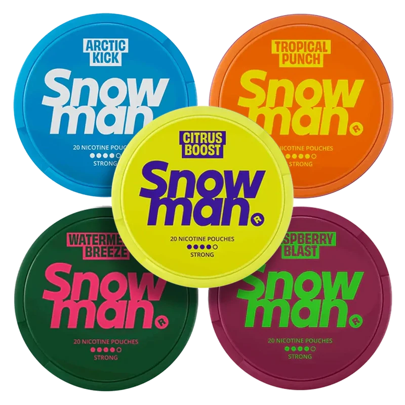 Snowman Bundle 9mg - The Snusfather